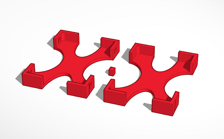 3D design Catan card cozy - Tinkercad