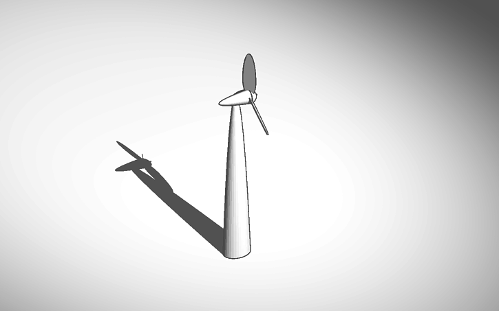 3D design Turbine Propeller - Tinkercad