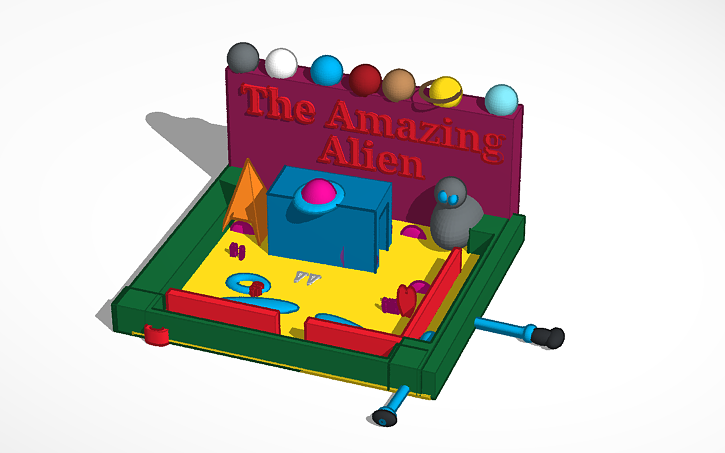 3d Design Alien Tinkercad