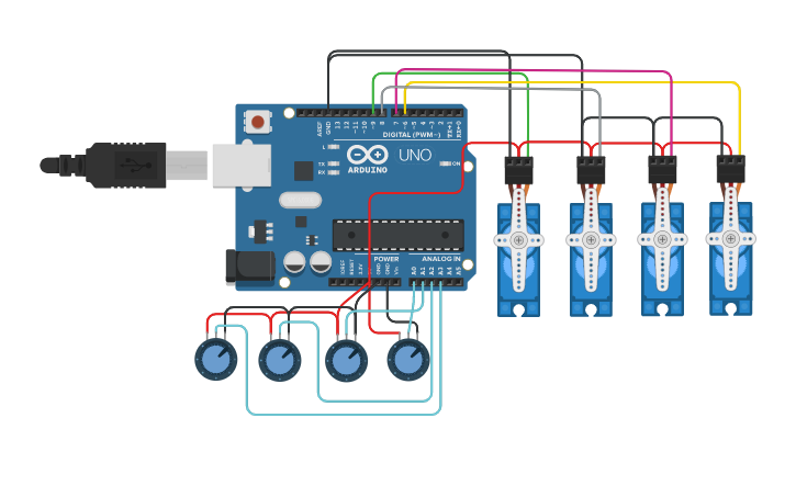 Circuit Design Copy Of Joystick Tinkercad