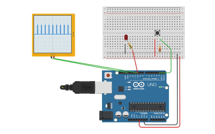 Circuit design ejercicio 2 lab 3 | Tinkercad