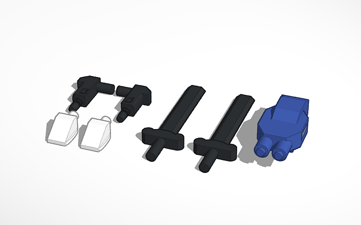 3D design TF POTP battleTrap add on set | Tinkercad