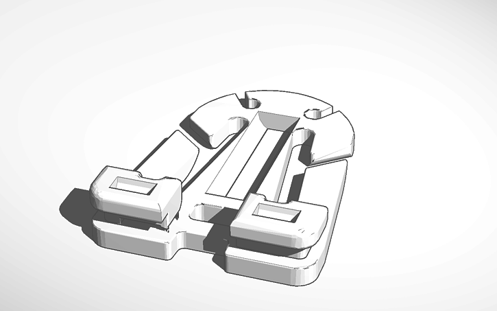 3D design Molle Clips - Tinkercad