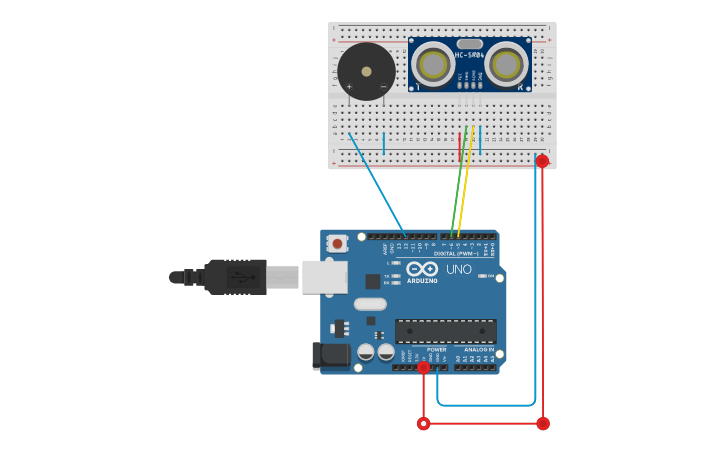 Circuit design κύκλωμα με ενα LED στο arduino - Tinkercad