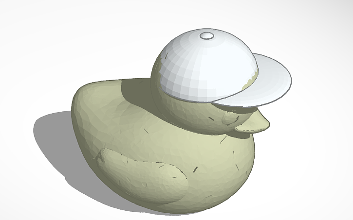 3D design cap - Tinkercad