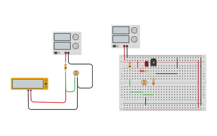 Circuit design Problema #2 - Tinkercad