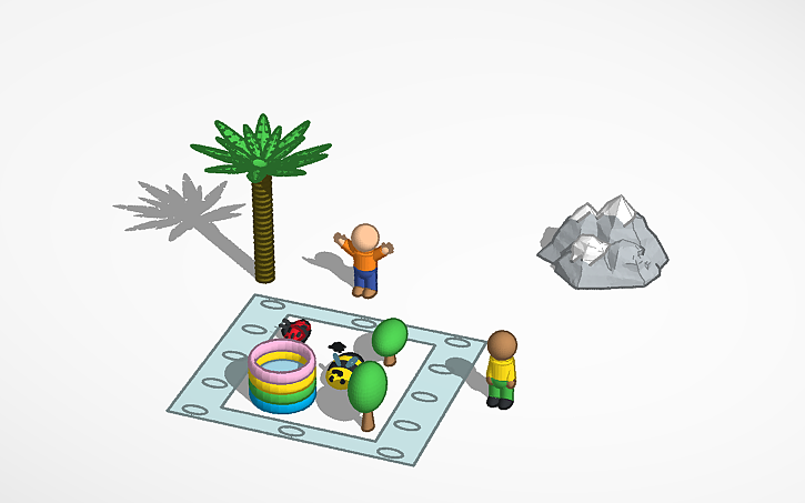 3D design Bugs/butterfly enclosure - Tinkercad