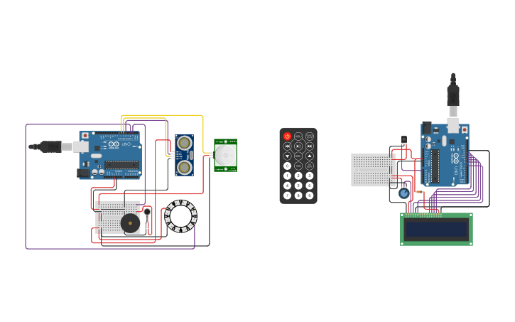 Circuit design Burglary detection and advanced methods for Home ...