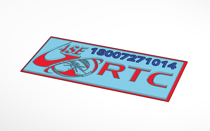 3D design ASE RTC Flight School | Tinkercad
