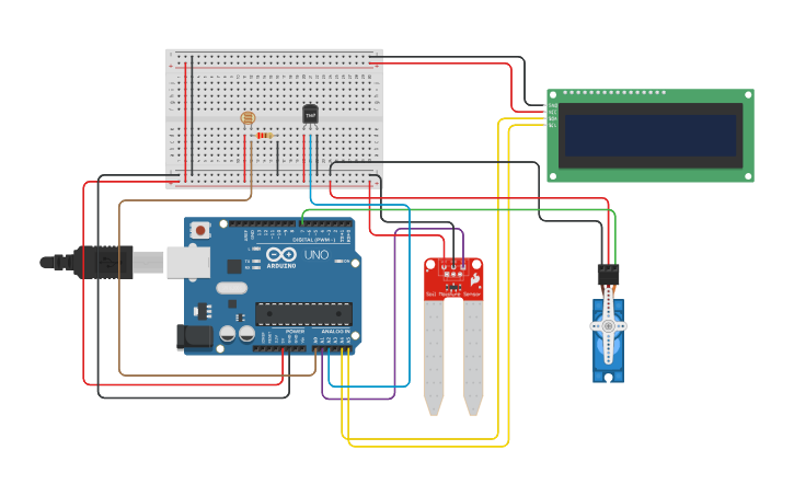 Circuit design Copy of Project - Tinkercad