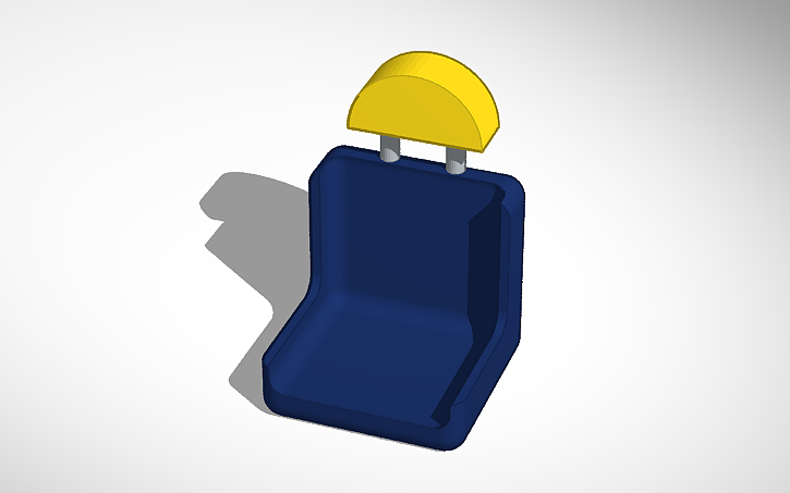 3D design A reusable bucket seat for absolute beginners - Tinkercad