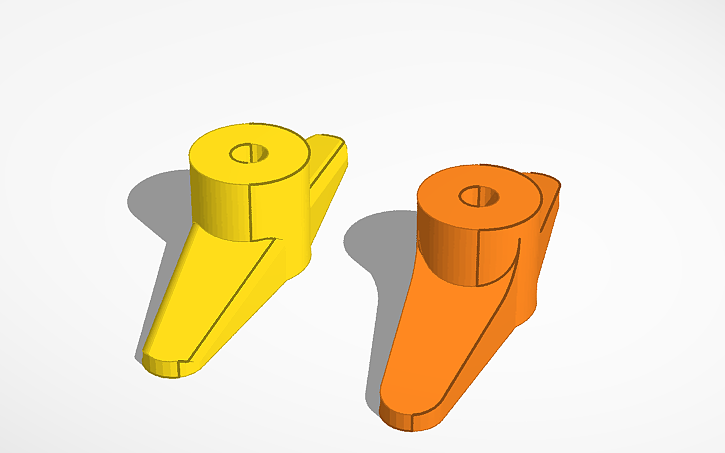 3D design T Handles - Tinkercad