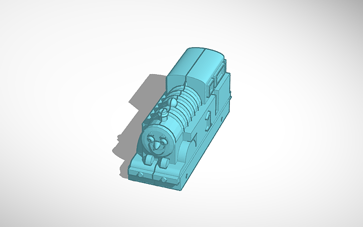 3D design Cursed Thomas the Tank Engine - Tinkercad