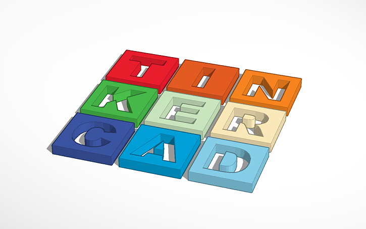 3D design Tinkercad Logo | Tinkercad