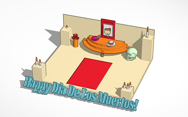 3D design Dia De Los Muertos | Tinkercad