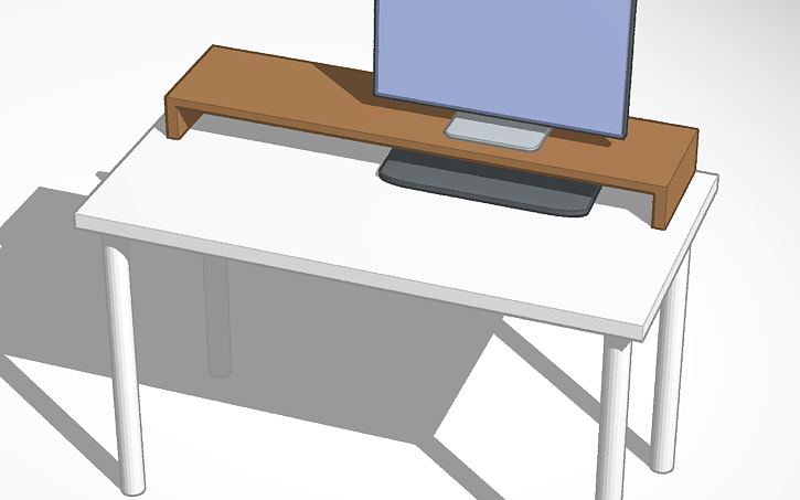 3D design Desk - Tinkercad