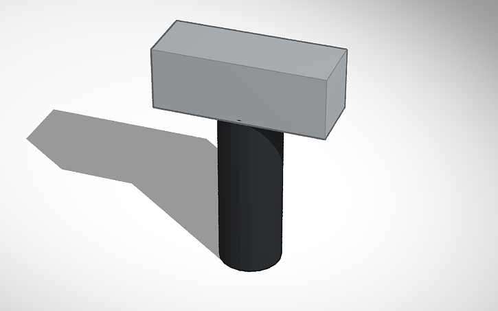 3D design Hammer - Tinkercad