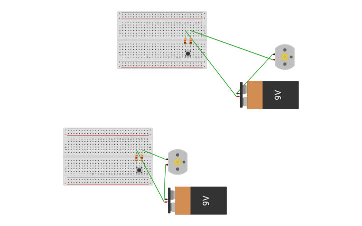 Circuit design cloth hanging motorization - Tinkercad