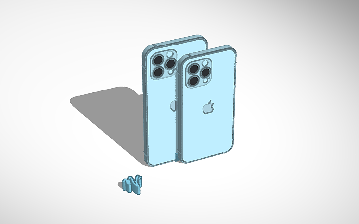 3D design Iphone 14 Pro Max - Tinkercad