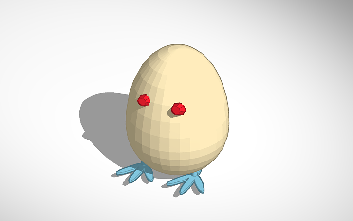 3D design Egg | Tinkercad
