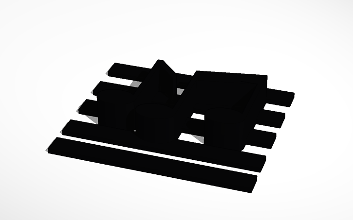 3D design Music note - Tinkercad