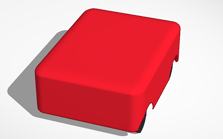 3D design Sim lab driving car with suspension - Tinkercad