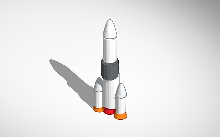 3D design ISRO_RocketMainBody - Tinkercad