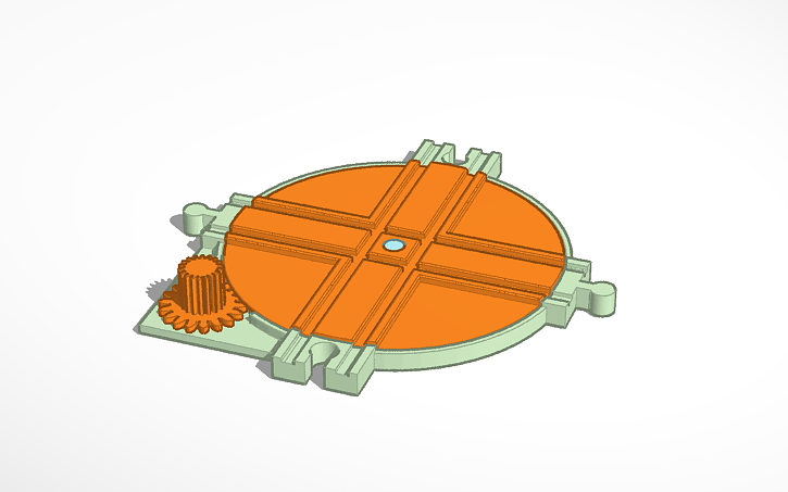 3D design Train Turntable | Tinkercad