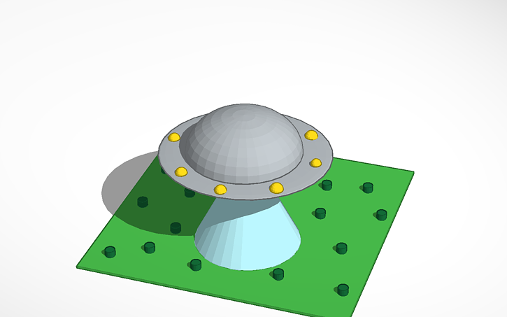 3D design UFO#landontrans | Tinkercad