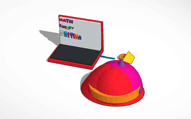 3D design Thinking Cap | Tinkercad