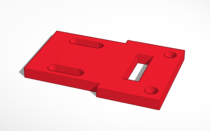 3d Design X Axsis Stop Holder Tinkercad