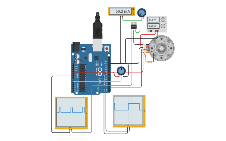 Circuit design PID controller (1717071) - Tinkercad