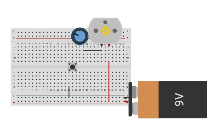 Circuit Design Simple Circuit For Dc Fan Speed Control With Push Button Tinkercad