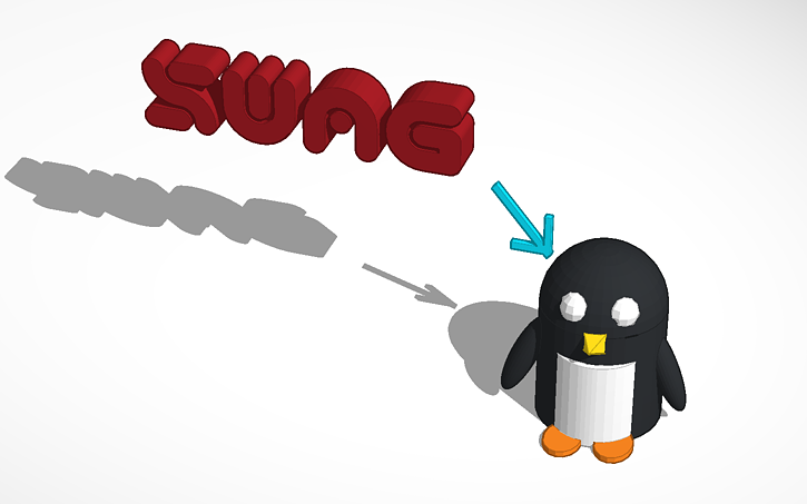 3D design SWAG Penguin | Tinkercad