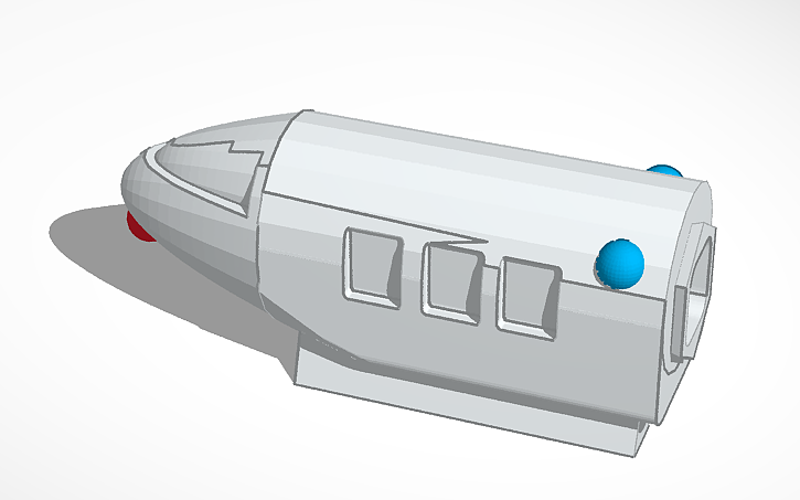 3D design TtR Monorail Engine | Tinkercad