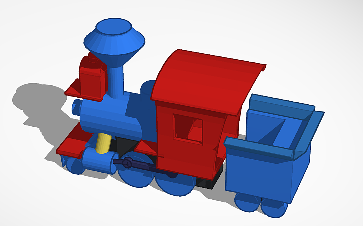 3D design Casey Jones Jr - Tinkercad
