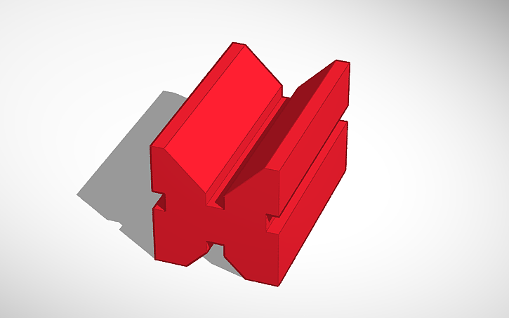 3D design Assignment 04 - Vee Block #8765935 - Tinkercad
