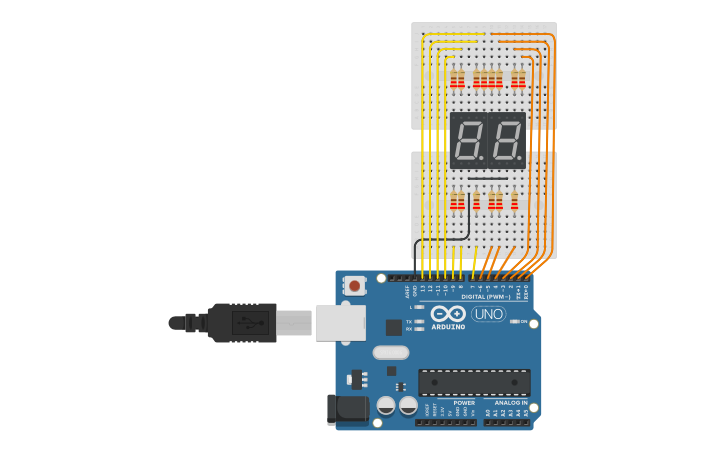 Circuit design 7seg_MülD | Tinkercad