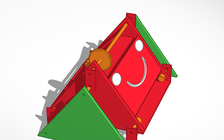 3D design Yürüyen robot - Tinkercad