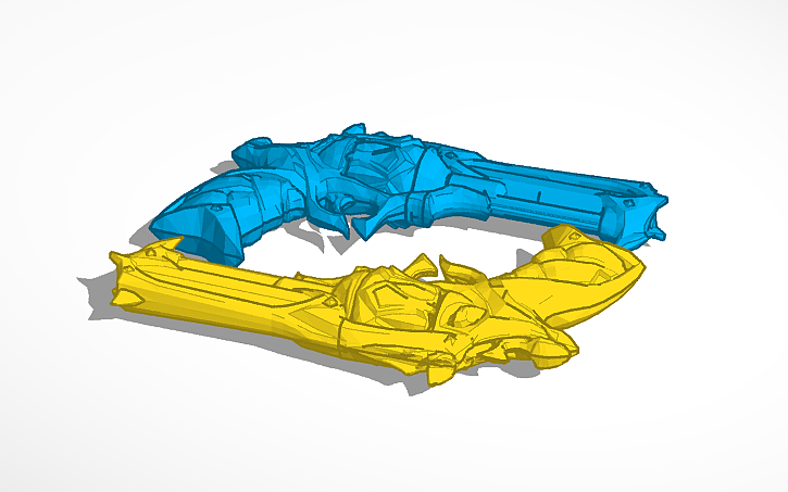 3D design Valorant yağmacı Sheriff - Tinkercad