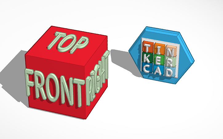 3d Design View Tinkercad