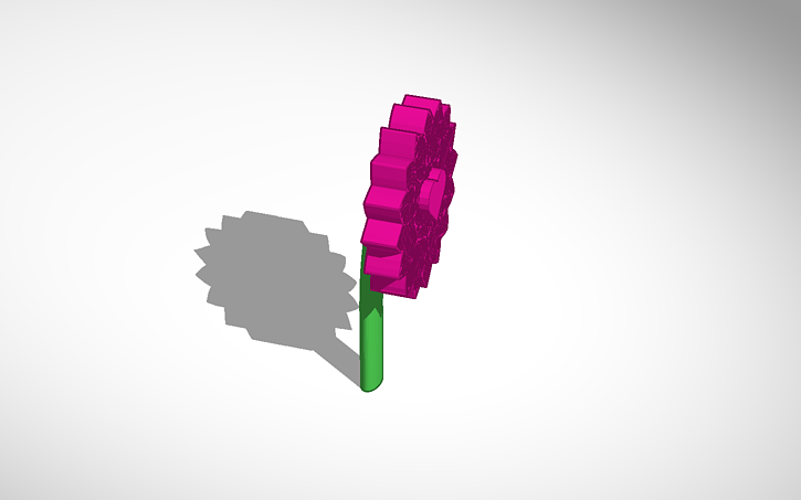 3D design Flower | Tinkercad
