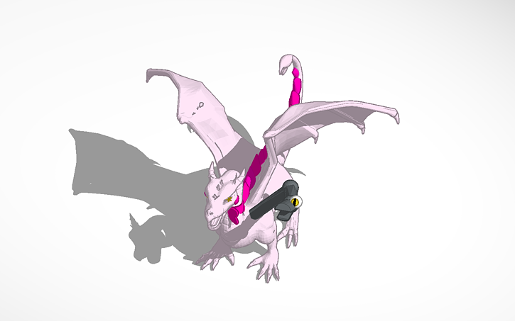 3D design Mangle Dragon (FNaF) - Tinkercad
