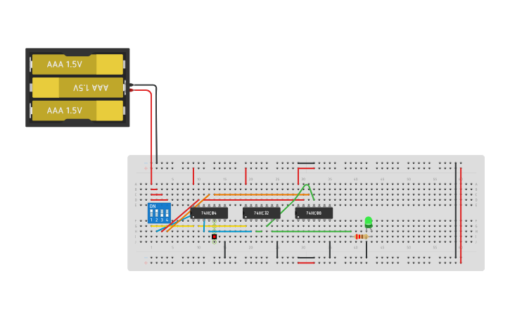 Circuit Design Ejercicio A Tinkercad