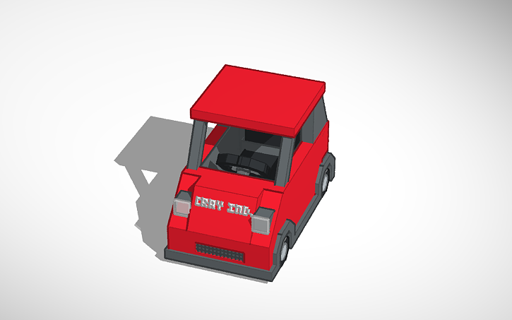 3D design Smart car - Tinkercad