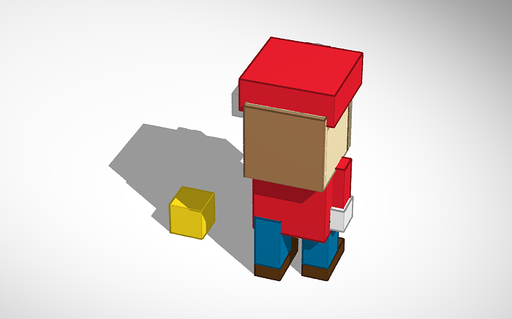 3D design super mario | Tinkercad