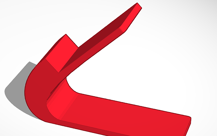 3D design support manette switch - Tinkercad