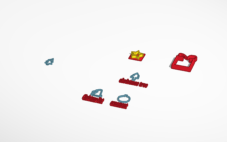 3D design Cookie Cutter - Tinkercad