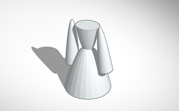 3D design dress - Tinkercad
