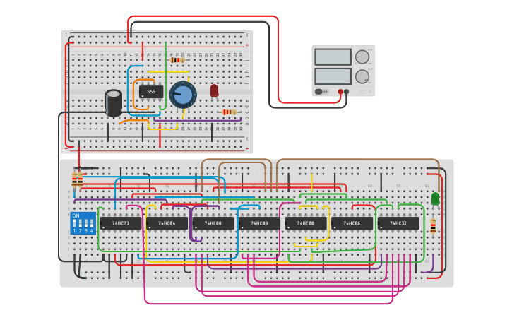 Circuit Design Moore Tinkercad
